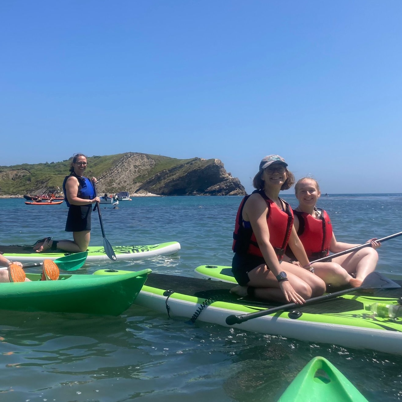 Lulworth Activities - Kayaking & Paddleboarding at Lulworth Cove ...